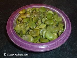 Temps de cuisson des fèves